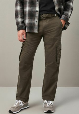 Next RELAXED FIT PARACHUTE - Pantalon cargo - khaki green/vert - ZALANDO.FR