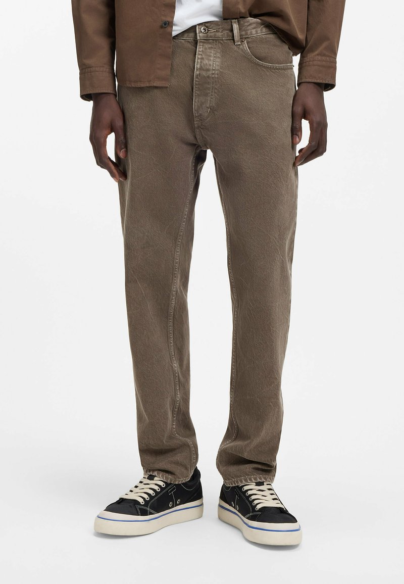 HUGO JONAH - Jeans Straight Leg - dark brown eight/dunkelbraun - Zalando.ch