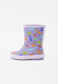 Hunter ORIGINAL KIDS FIRST DINOSAUR BOOT UNISEX - Gumáky - purple ...