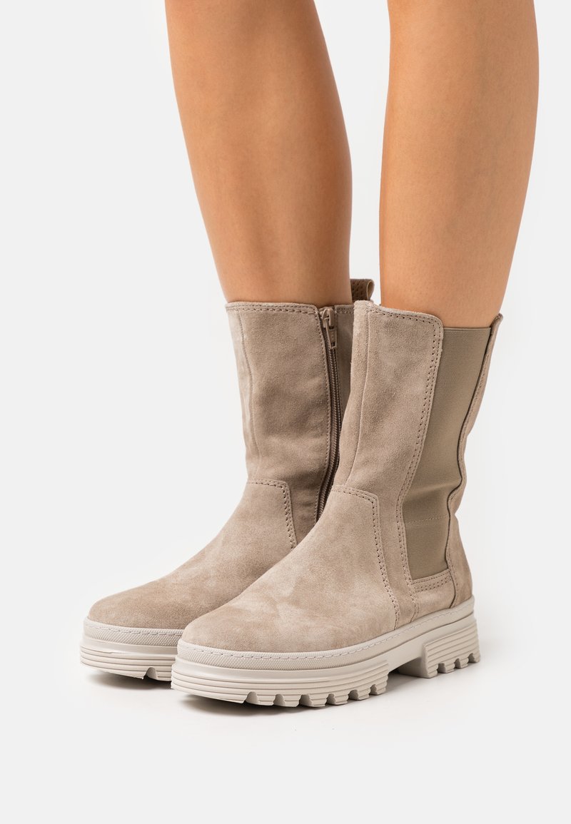 Gabor Comfort Botine clasice - kiesel/bej nisip - Zalando.ro