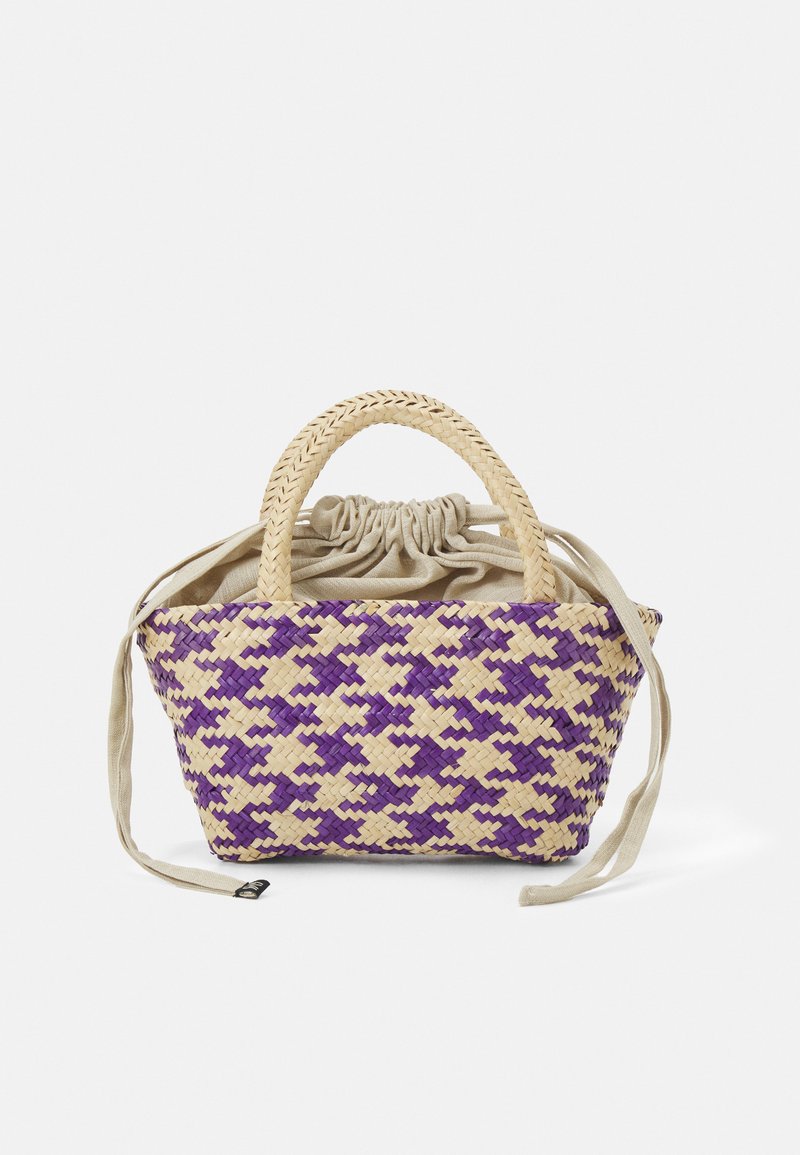 Nannacay COCO BAG - Handtasche - natural/purple/beige - Zalando.de