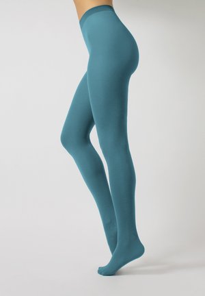 Calzitaly OPAQUE COMFY - 80 DEN - Strumpfhose - blue jeans/blau ...