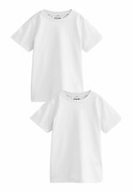 Clarks 2 PACK REGULAR FIT - Basic T-shirt - white - Zalando