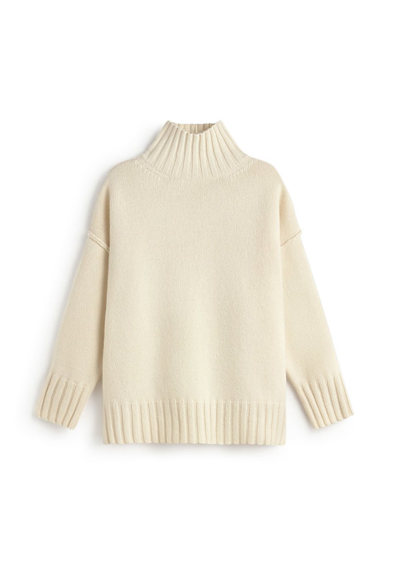 Thinking Mu IMOGEN - Strickpullover - off white/offwhite - Zalando
