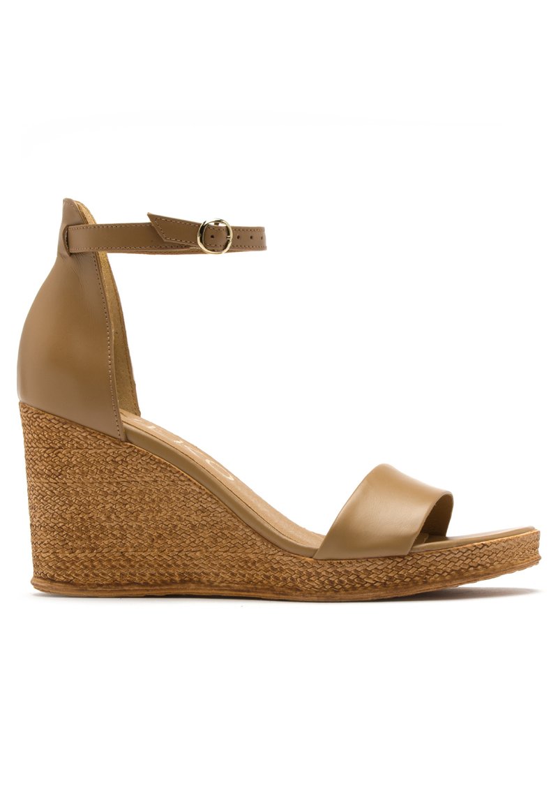 RYŁKO High heeled sandals - light brown - Zalando