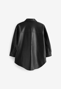 Next OVERSIZED SHACKET STANDARD. - Kunstlederjacke - black pu/schwarz ...