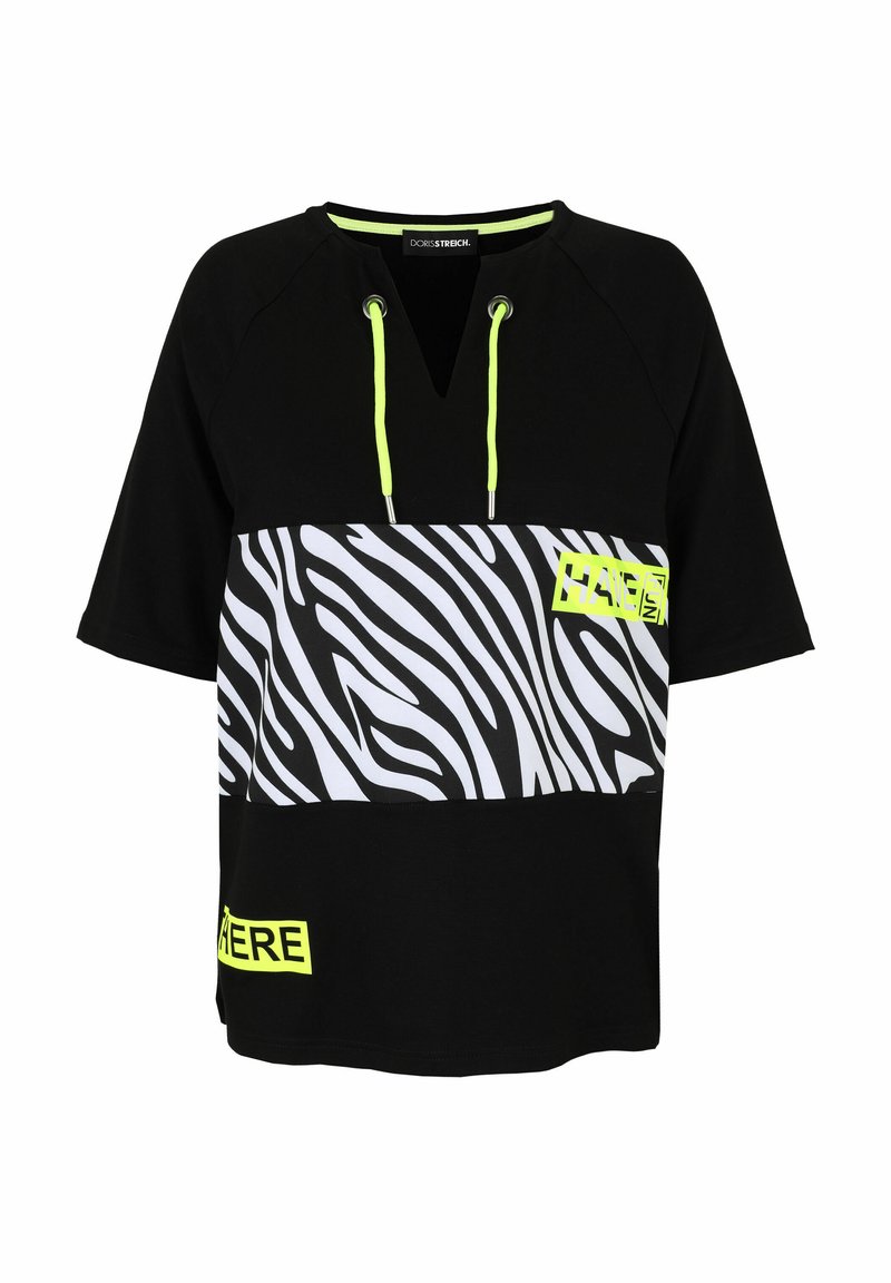 DORIS STREICH Print T-shirt - schwarz/black - Zalando