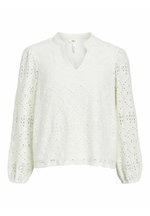 Object OBJFEODORA - Bluse - cloud dancer/offwhite - Zalando.de