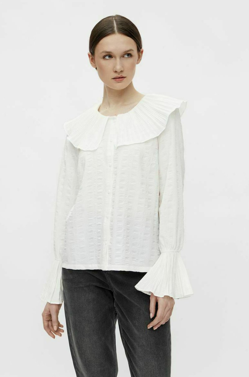 Object Bluse - cloud dancer/offwhite - Zalando.de