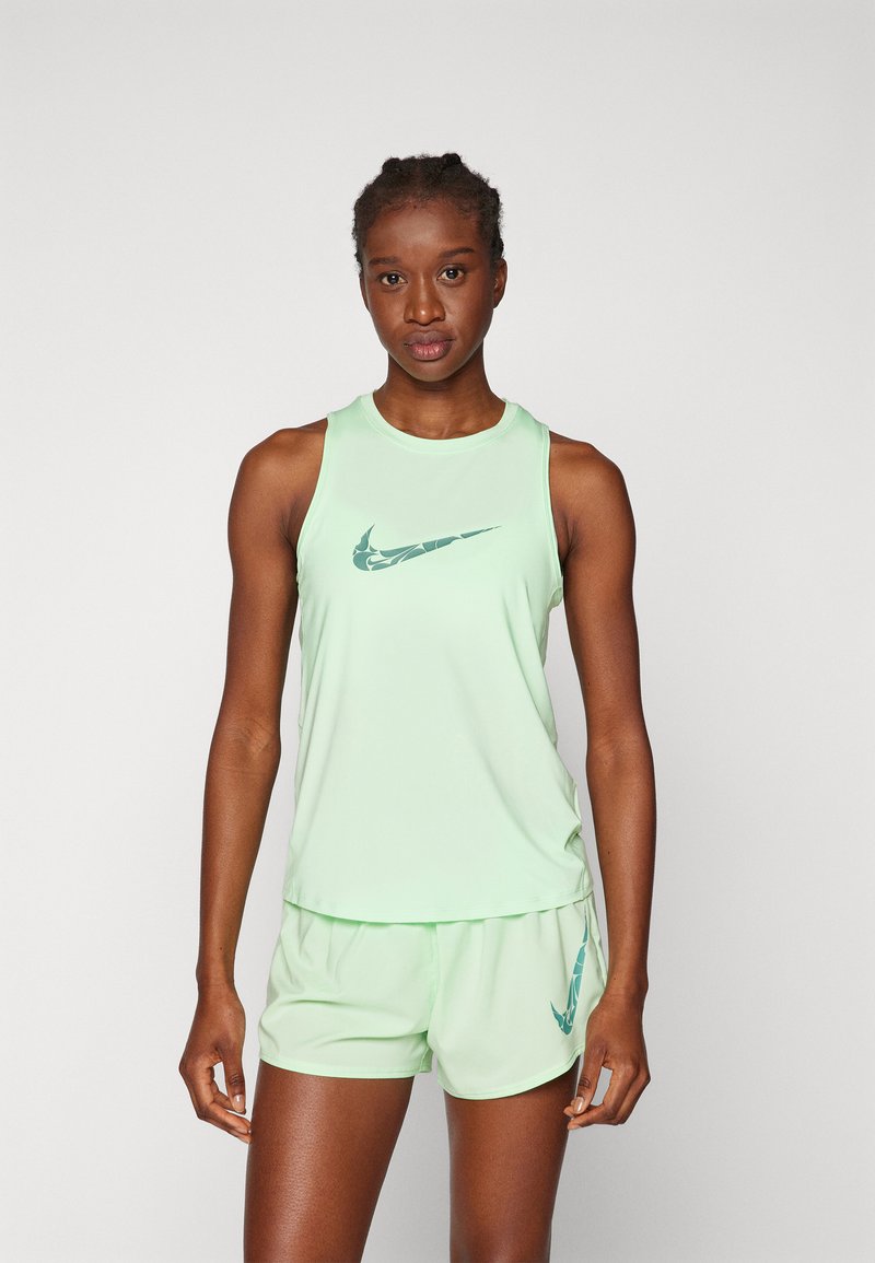 Nike Performance ONE TANK - Top - vapor green/obsidian/green - Zalando