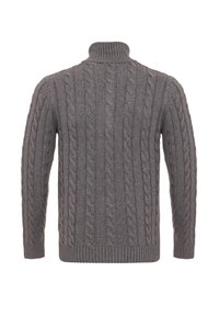 Felix Hardy CABLE HALF ZIPPER - Trui - anthracite/antraciet - Zalando.nl