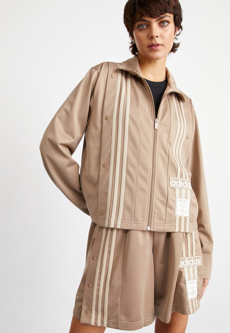 adidas Originals TRACK - Summer jacket - chalky brown/brown - Zalando.ie