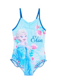 Disney FROZEN ELSA - Swimsuit - blau/blue - Zalando