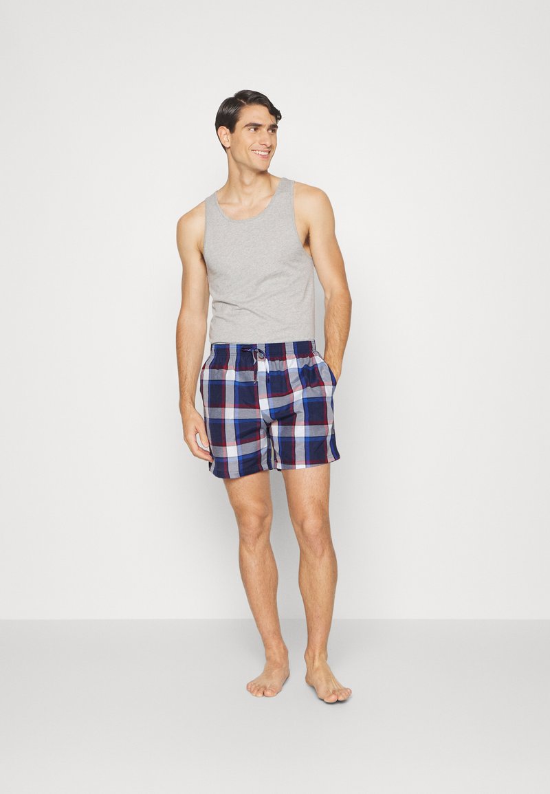 Pier One Boxer shorts - dark blue/red/dark blue - Zalando.ie