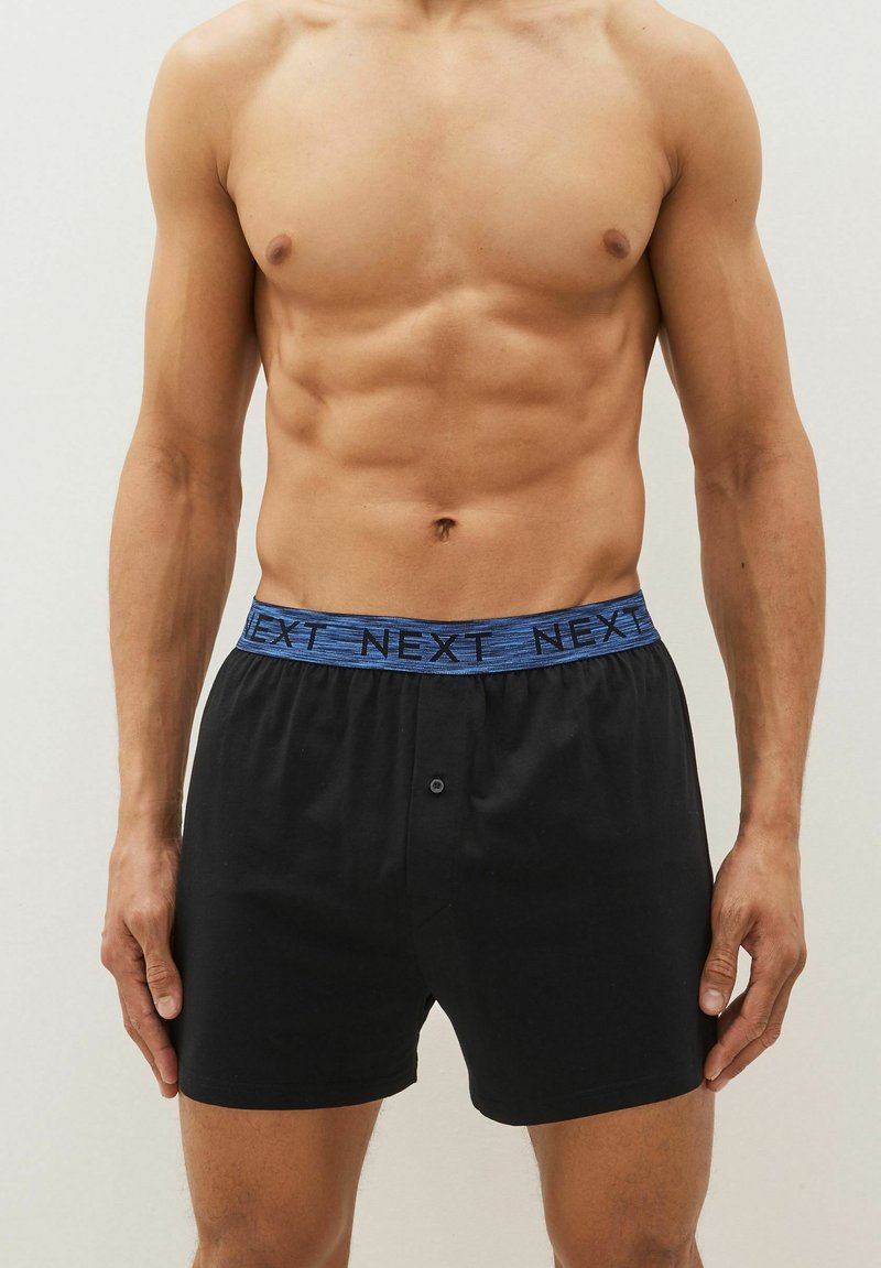Next LOOSE FIT FOUR PACK - Boxershorts - black bright colour marl ...