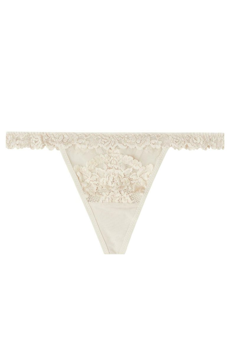 Intimissimi STRING-TANGA PRETTY FLOWERS - Thong - pink silk/mottled ...