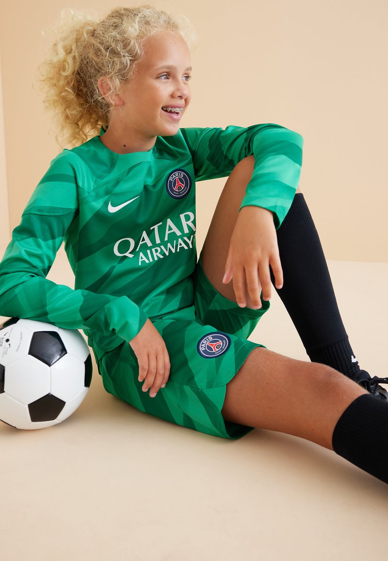 Nike Performance PARIS DF UNISEX - Football shirt - stadium green/white ...