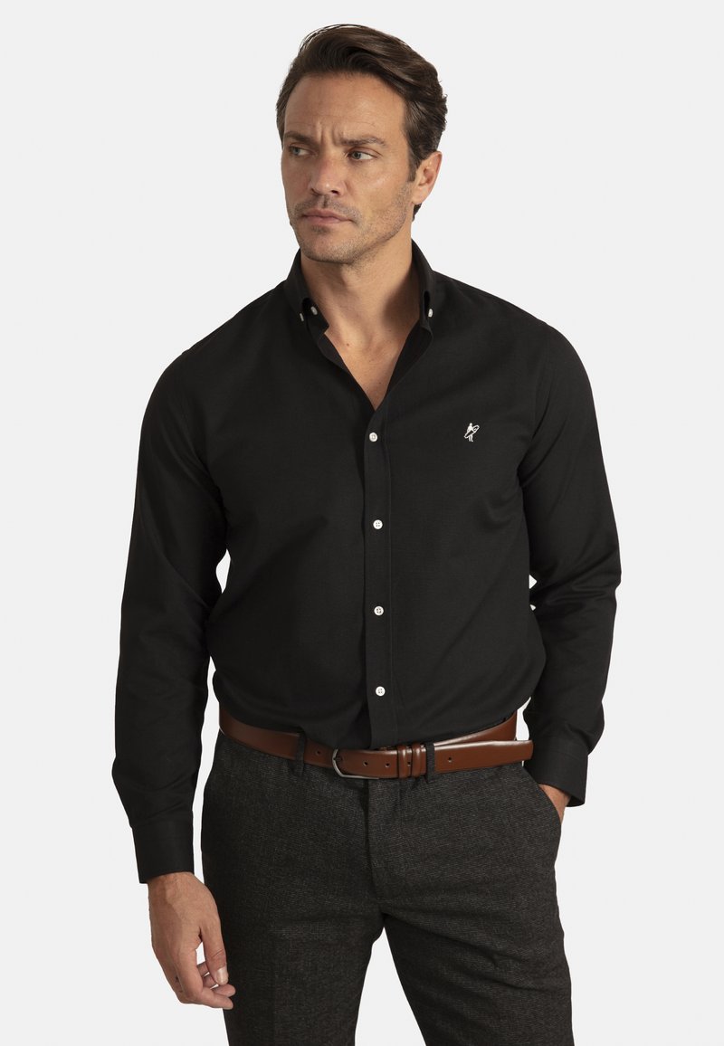 Jacey Quinn 2 PACK OXFORD - Shirt - black medival navy/black - Zalando.ie