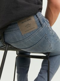 Jack & Jones JJIGLENN JJORIGINAL - Jeans Slim Fit - grey denim - Zalando.ch