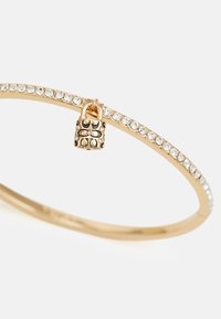 Coach BRACELET PADLOCK TENNIS HINGED BANGLE - Armband - gold-coloured ...