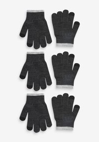 Next 3 PACK MAGIC - Fingerhandschuh - charcoal grey/grau - Zalando.ch