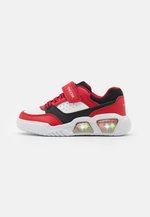 Geox ILLUMINUS BOY LIGHTS - Trainers - red/black/red - Zalando