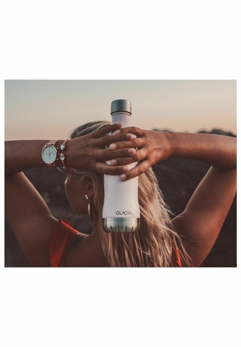 GLACIAL THERMAL BOTTLE 400ML - Vattenflaska - Pink Powder/melerad ...