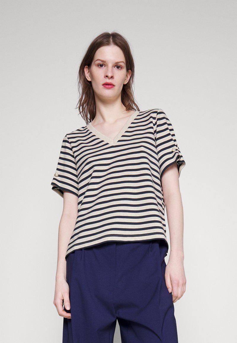 Mother of Pearl KENDRA ITALIAN - T-Shirt print - navy/dunkelblau ...