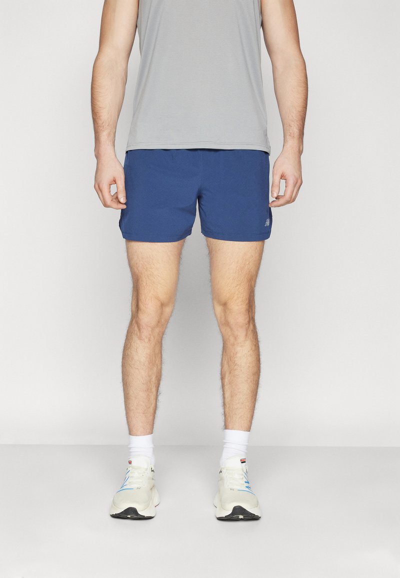 New Balance RC SEAMLESS SHORT 5 INCH - Pantaloni scurți sport - navy ...