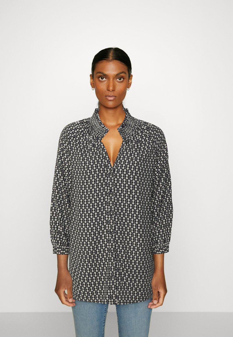 Re.draft DETAIL BLOUSE - Hemdbluse - black/schwarz - Zalando.at