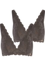 Royal Lounge Intimates 2-PACK DREAM MIT SPITZE - Triangel BH - glacier ...