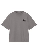 LOW LIGHTS STUDIOS® TEE BASIC UNISEX - T-Shirt basic - washed grey/grau - Zalando.ch
