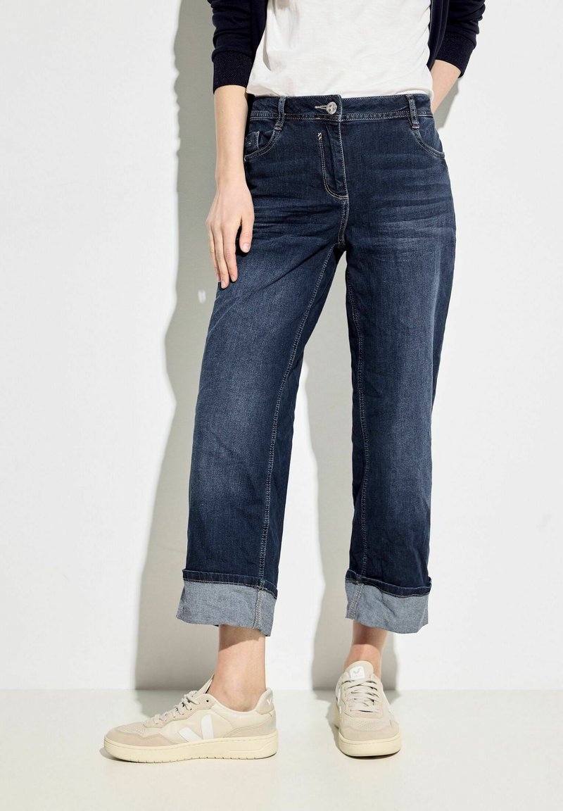Cecil Jeans Relaxed Fit - blau/dark-blue denim - Zalando.de