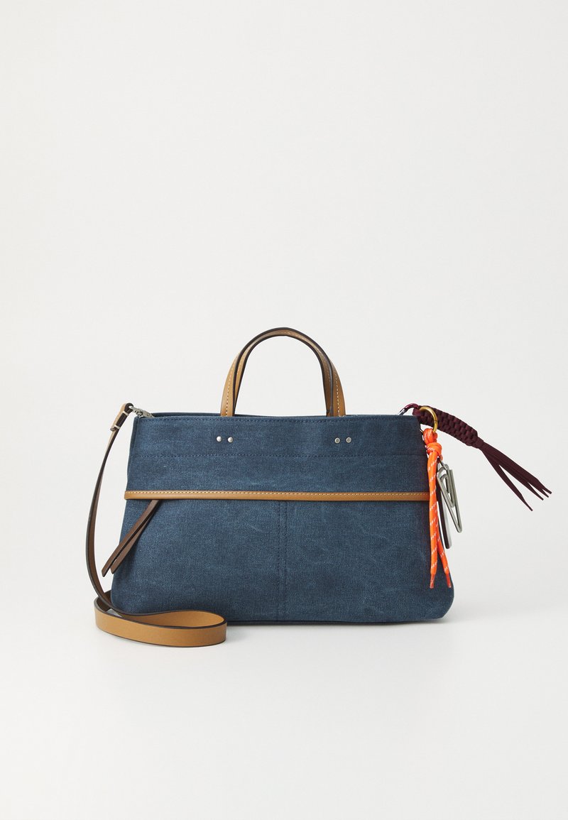 PARFOIS TOTE BAG AXEL - Handbag - navy/dark blue - Zalando.co.uk