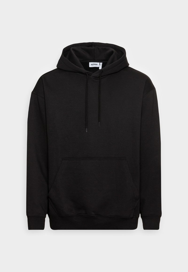 Weekday Oversized Hoodie Kapuzenpullover Black Schwarz Zalando De