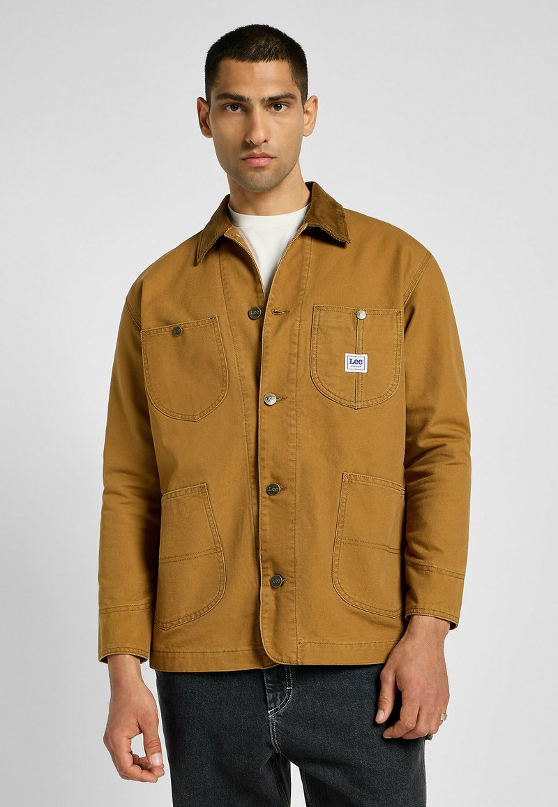 Lee LOOSE LOCO JACKET - Light jacket - glazed ginger/light brown - Zalando