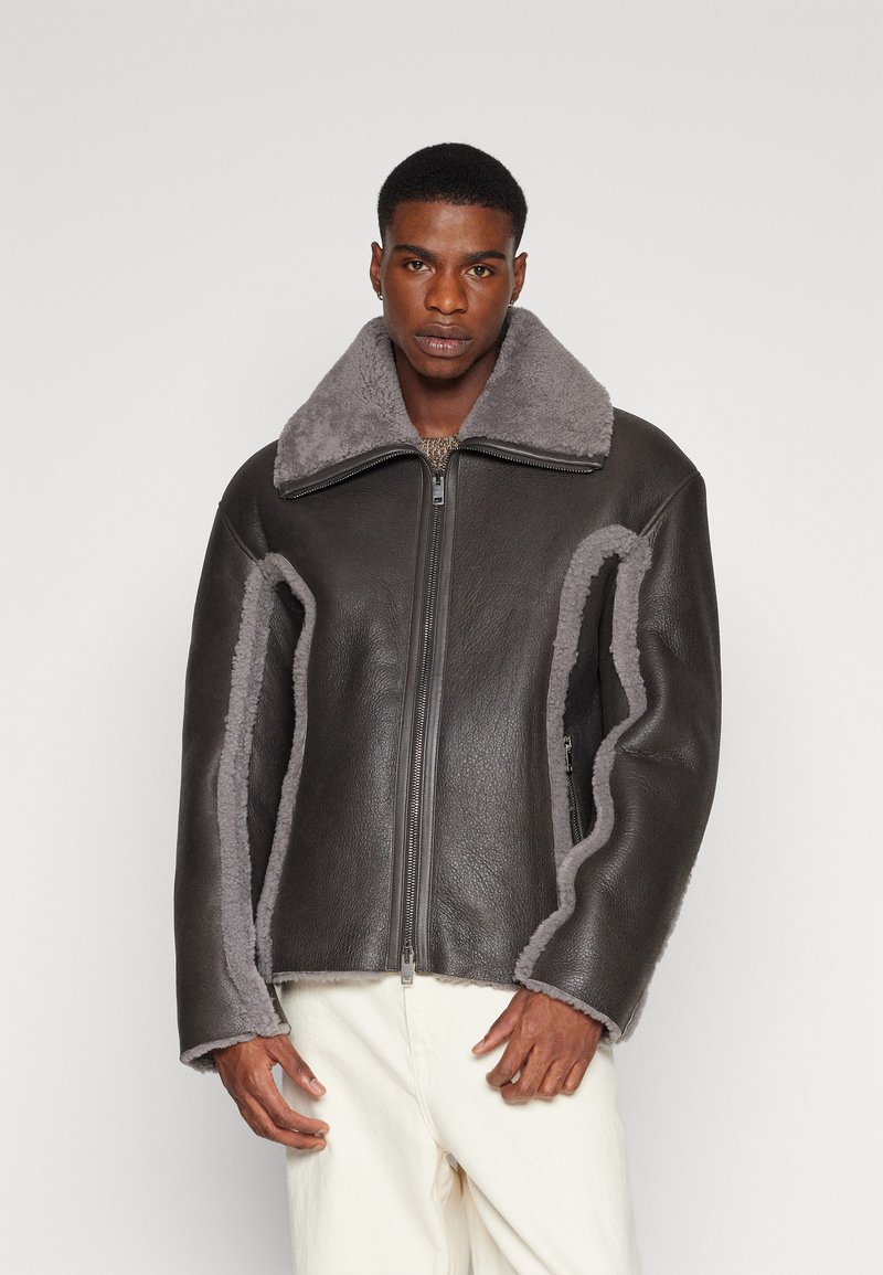 Diesel BROWNY - Odinis švarkas - black/juoda - Zalando.lt