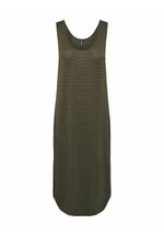 Pieces BILLO - Jerseyjurk - grape leaf/donkergroen - Zalando.nl