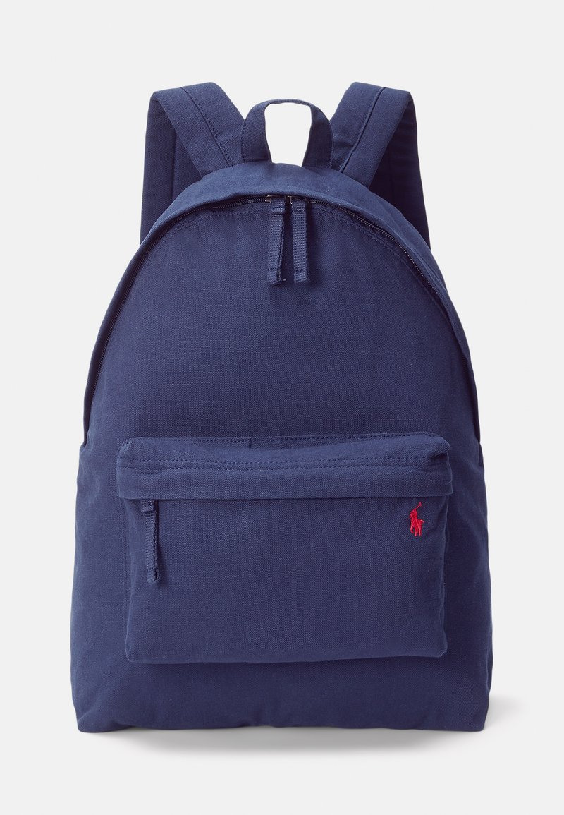 Polo Ralph Lauren CANVAS BACKPACK - Rucksack - newport navy/dark blue ...