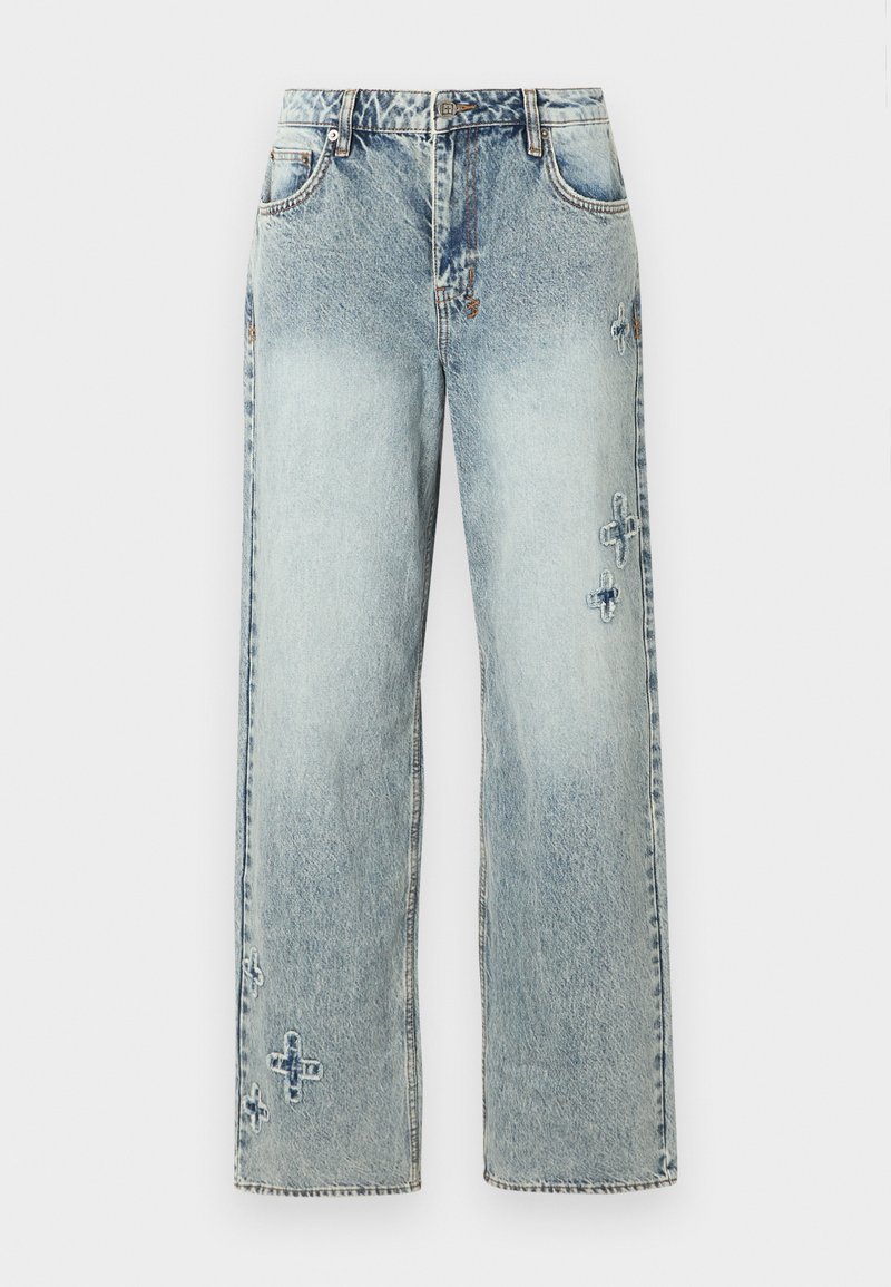 Ksubi LOW RIDER KLASSIC KRAFTWERK - Wide Leg - light blue/hellblau ...