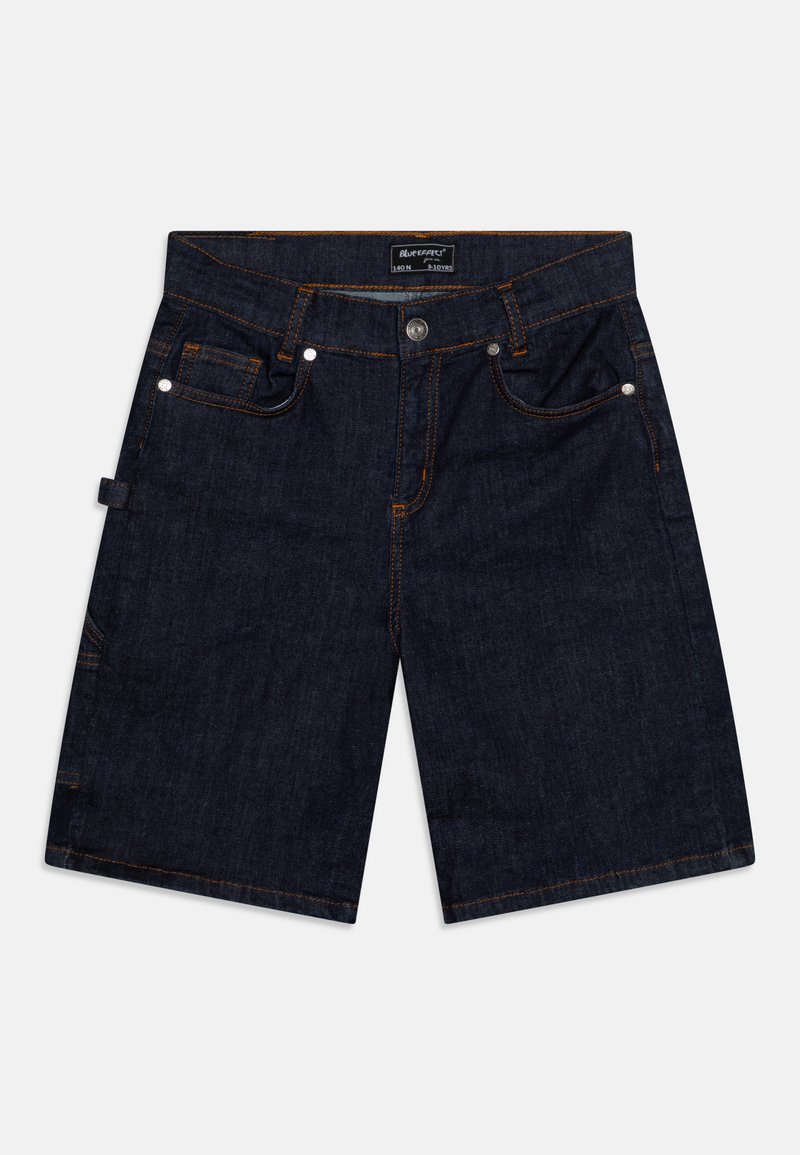 Blue Effect BOYS WORKER STYLE - Jeans Shorts - clean rinsed/dark-blue ...