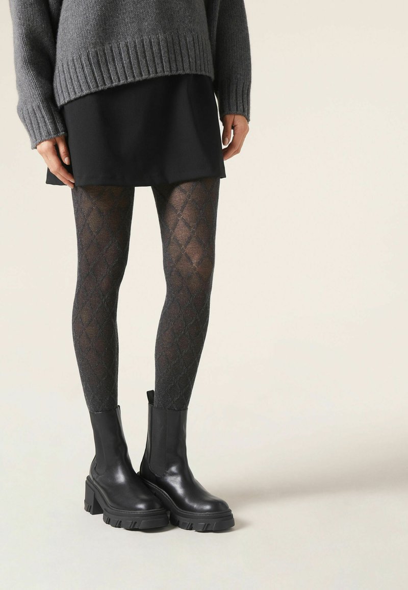 Calzedonia Rajstopy/czarny - Zalando.pl
