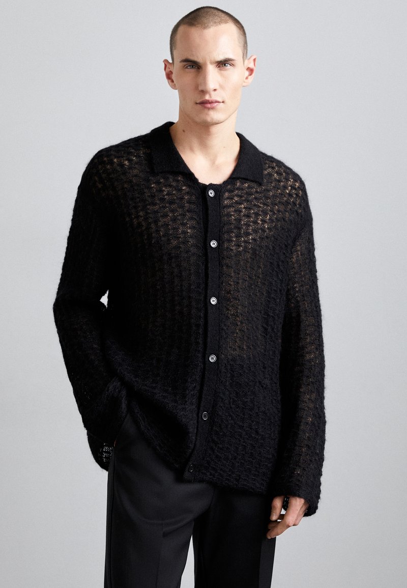 Won Hundred MAZAR - Cardigan - black - Zalando.ie