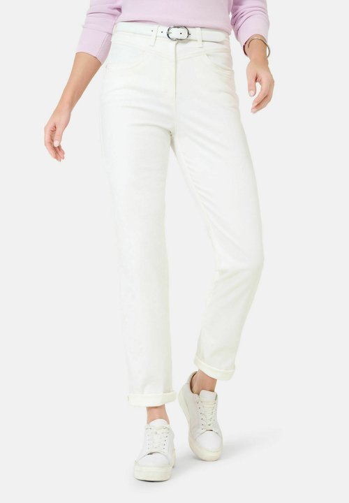 BRAX STYLE MADISON - Jeans Straight Leg - clean ivory/weiß - Zalando.ch