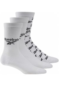 Reebok 3 PACK - Strumpor - white/vit - Zalando.se
