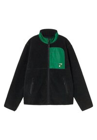 Thinking Mu IVORY LEWIS - Veste polaire - black/noir - ZALANDO.FR