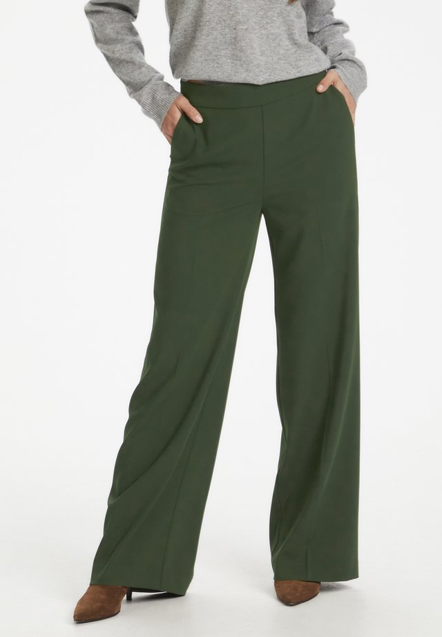 Groene Dames broeken online kopen | Gratis verzending | ZALANDO