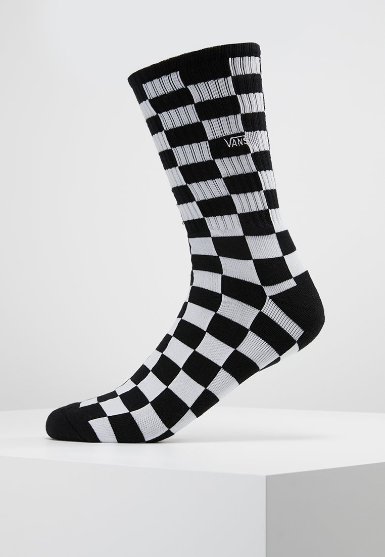 Vans CHECKERBOARD CREW II - Calze - black/white/nero - Zalando.it