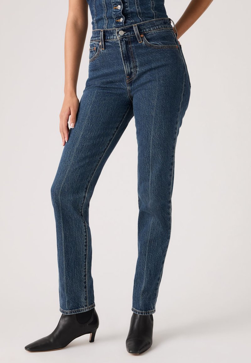 Levi's® WEDGIE SLIM - Slim fit jeans - destiny stone/dark-blue denim ...