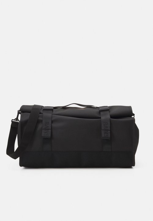 Rains HILO WEEKEND BAG SMALL - Matkakassi - black/musta - Zalando.fi